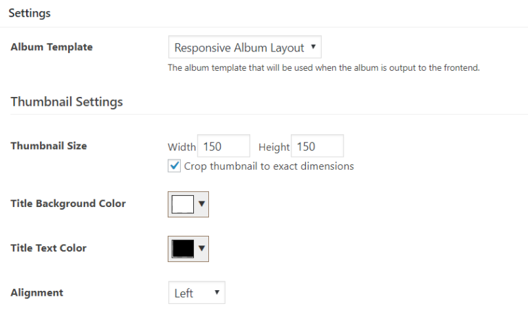 Adding Albums To FooGallery - FooPlugins