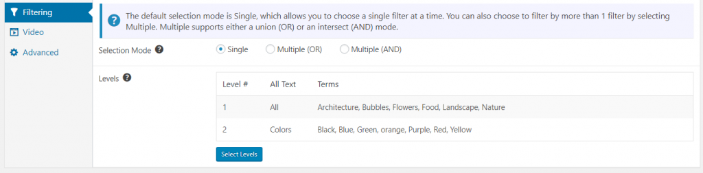 Multi-Level Filtering - FooPlugins