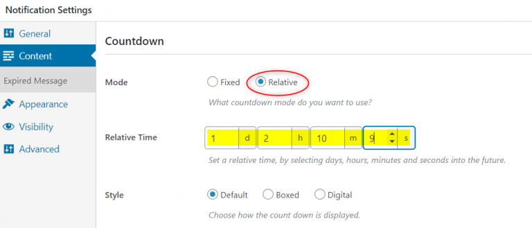 How To Create Effective Countdown Notification Bars - FooPlugins