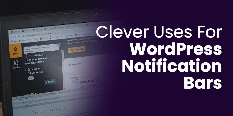 10 Clever Uses For A Wordpress Notification Bar On An Ecommerce Site