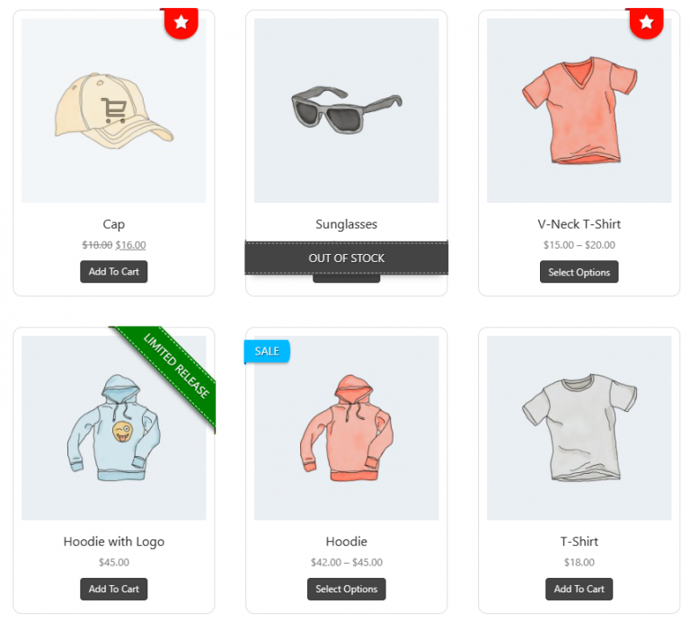 How To Display 'Sold Out' & 'Out Of Stock' Badges In WooCommerce