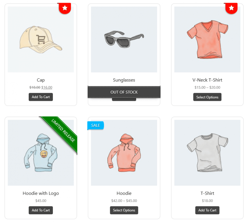 How To Display 'Sold Out' & 'Out Of Stock' Badges In WooCommerce